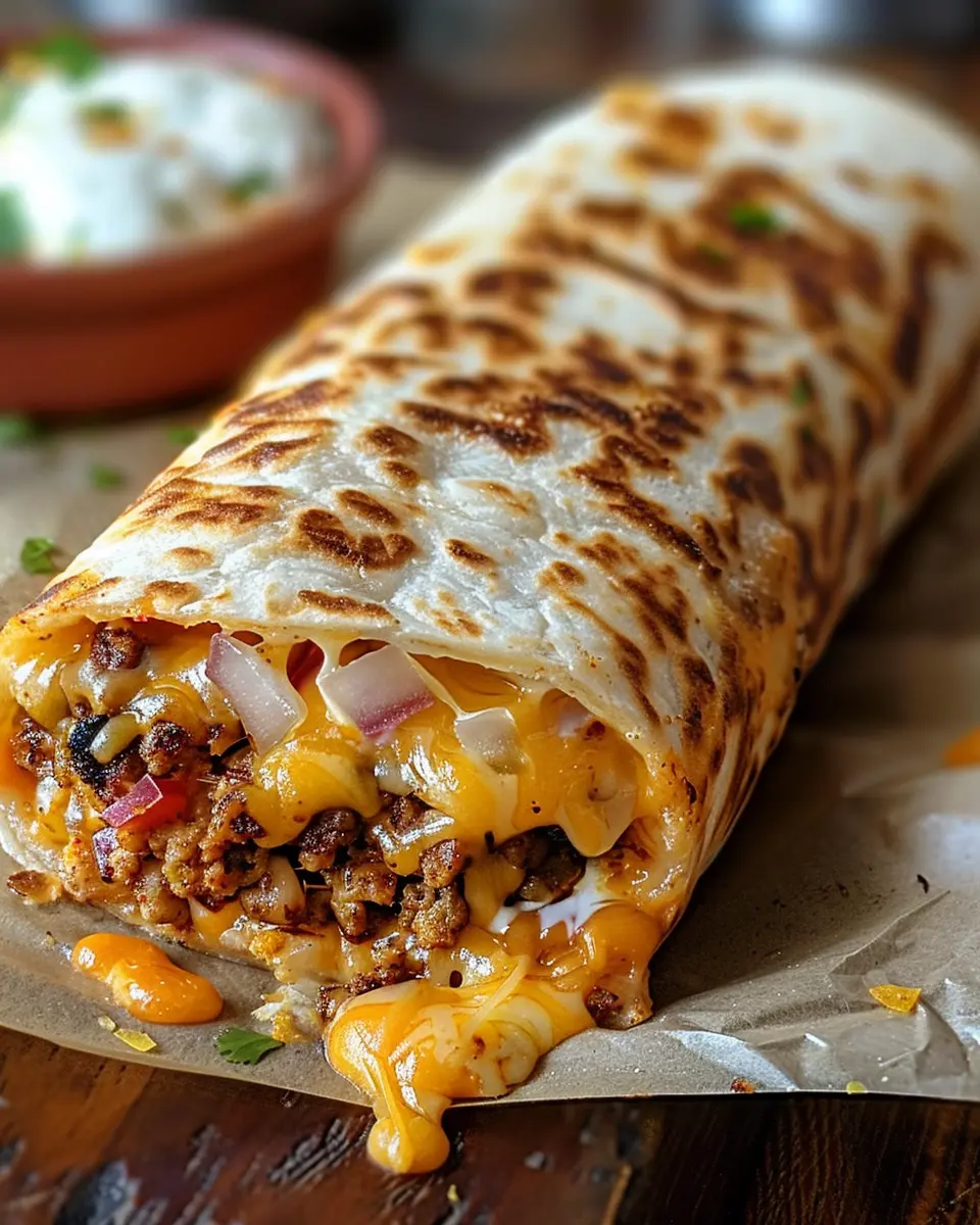 grilled cheese burrito