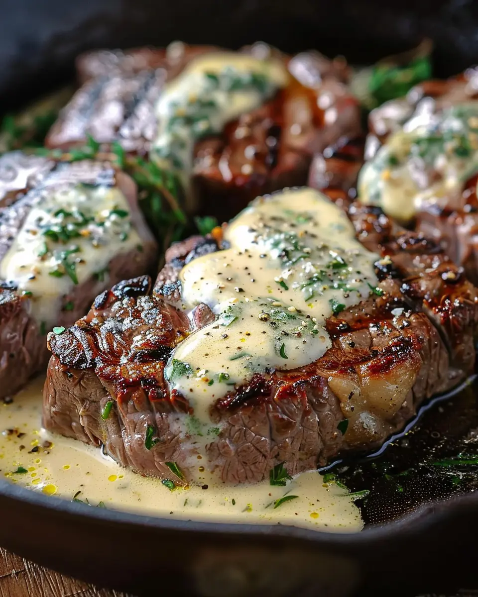 garlic butter steak